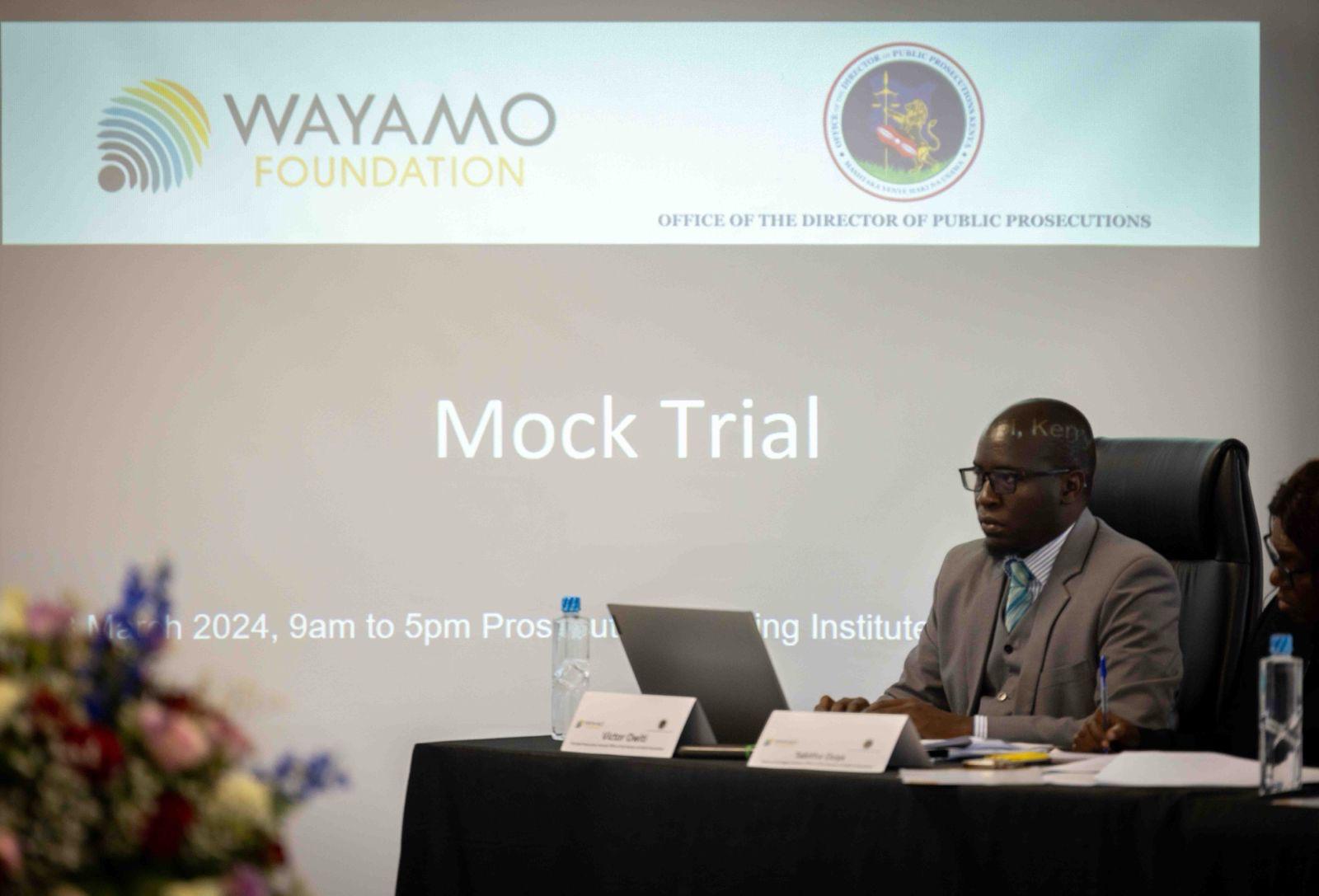 Wayamo and Kenya's PTI host workshop and mock trial on accountability ...